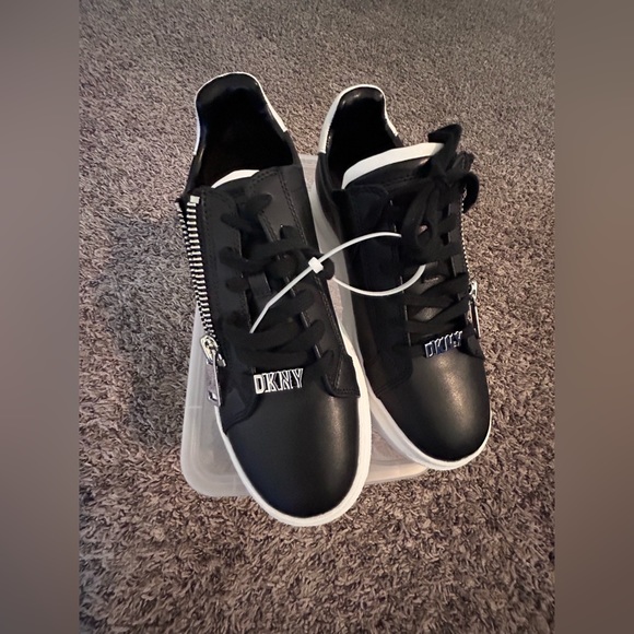 Dkny | Shoes | Dkny Black White Platform Sneaker Shoe Women 95m | Poshmark